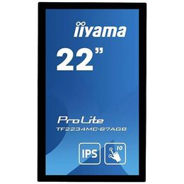 iiyama ProLite TF2234MC-B7AGB LED-Monitor EEK F (A - G) 55.9 cm (22 Zoll) 1920 x 1080 Pixel 16:9 8 ms DisplayPort, VGA, HDMI®, USB IPS LED