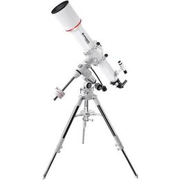 Bresser Optik Messier AR-102/1000 Hexafoc EXOS-1/EQ4 Linsen-Teleskop Äquatorial Achromatisch Vergrößerung 38 bis 204 x