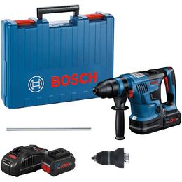 Bosch Akku-Bohrhammer BITURBO mit SDS plus GBH 18V-34 CF mit 2x Akku ProCORE18V 5,5 - 0611914003