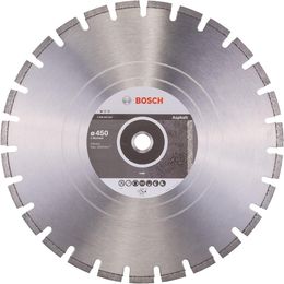 Bosch Diamanttrennscheibe Standard for Asphalt, Bohrungsdurchmesser (mm):25.40*, Segmenthöhe (mm):10 - 2608602627