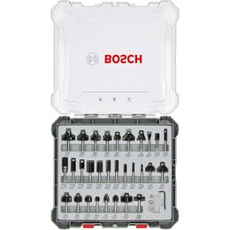 Bosch Fräser-Set, 30-teilig, 6mm Schaft - 2607017474