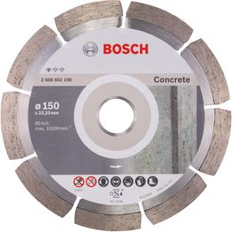 Bosch Diamanttrennscheibe Standard for Concrete 150 1 - 2608602542