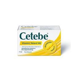 CETEBE Vitamin C Retardkapseln 500 mg 180 St