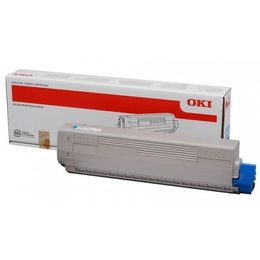 Original OKI MC 861 CDXN (44059255) Toner Cyan