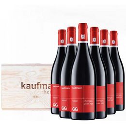 Kaufmann 2020 Hassel Pinot Noir VDP.Großes Gewächs-Paket in Holzkiste