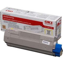 Original OKI 43872305 Toner Gelb