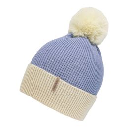 Chillouts Bommelmütze Sandy Hat Perfekt für die kalte Jahreszeit, blau