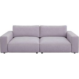 Gallery M branded by Musterring Big-Sofa LUCIA, in vielen Qualitäten und 4 unterschiedlichen Nähten, 2,5-Sitzer, rosa