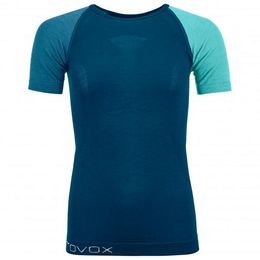 Ortovox - Women's 120 Comp Light Short Sleeve - Merinounterwäsche Gr XL blau