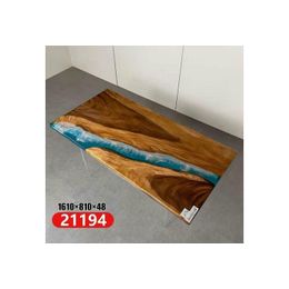 JVmoebel Esstisch, River Table Esstisch Echtes Holz Massiv Epoxidharz Tische