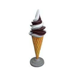 JVmoebel Skulptur Ice Cream Eisdiele Skulptur Dekoration Figuren Aufsteller