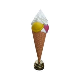 JVmoebel Skulptur Ice Cream Eisdiele Wand Dekoration Figuren Gastronomie