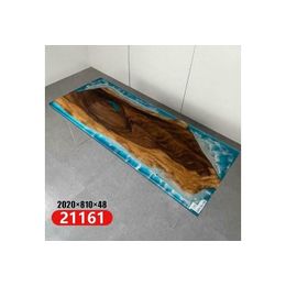 JVmoebel Esstisch, Flusstisch Esstisch River Table Massiv Tische 202x81 Epoxidharz