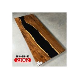 JVmoebel Esstisch, River Table Esstisch Massiv Tische 201 x 81 Flusstisch Echtes Holz