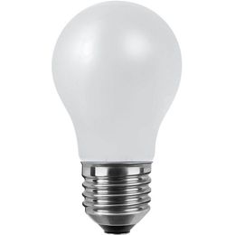 Segula LED-Leuchtmittel LED Glühlampe matt, E27, Warmweiß, dimmbar, E27, Glühlampe matt, 2700K, weiß