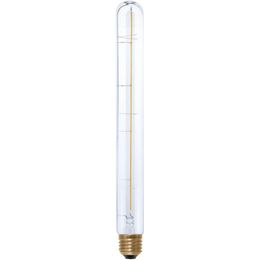 Segula LED-Leuchtmittel LED Long Tube 300 klar, E27, Warmweiß, dimmbar, E27, Long Tube 300 klar, 1900K, weiß