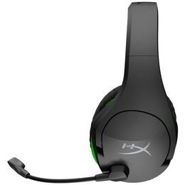 HYPERX CloudX Stinger Core Wireless (Xbox Licensed) Gaming Over Ear Headset Funk, kabelgebunden Stereo Schwarz/Grün Mikrofon-Stummschaltung