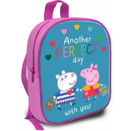 Peppa Pig Kinderrucksack Peppa Pig Wutz Kinder Rucksack Mädchen Kindergarten Tasche 29cm