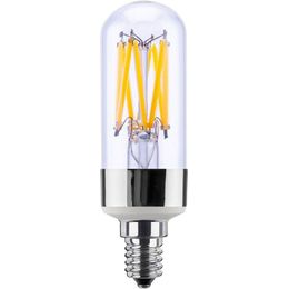 Segula LED-Leuchtmittel LED Tube High Power klar, E14, Warmweiß, dimmbar, E14, Tube High Power, klar, weiß