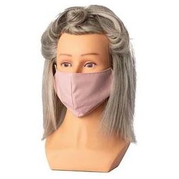 Mex pro Hair Mund/Nasenschutz Stoffmaske uni rosé