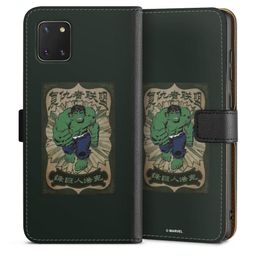 DeinDesign Handyhülle Marvel Hulk Offizielles Lizenzprodukt The Incredible Hulk, Samsung Galaxy Note 10 lite Hülle Handy Flip Case Wallet Cover