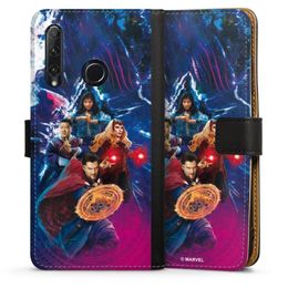 DeinDesign Handyhülle Doctor Strange Marvel Offizielles Lizenzprodukt, Huawei Honor 20 Lite Hülle Handy Flip Case Wallet Cover, schwarz