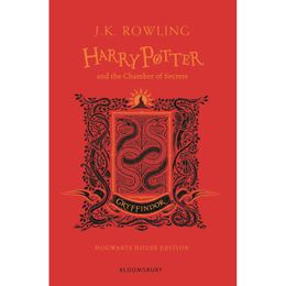 Bloomsbury UK Harry Potter Harry Potter and the Chamber of Secrets. Gryffindor Edition - Joanne K. Rowling, Gebunden