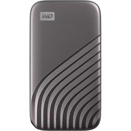 WD - Western Digital Mobile Festplatte "My Passport SSD", 500 GB, Space Grau
