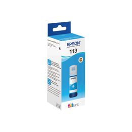 Original Epson EcoTank ET-16150 (C13T06B240 / 113) Tintentank Cyan