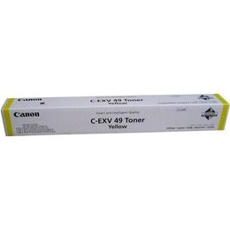 Original Canon imageRUNNER Advance DX C 3800 Series (8527B002 / C-EXV49) Toner Gelb