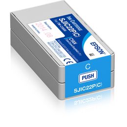 Original Epson C33S020602 / SJI-C-22-P-(C) Druckerpatrone Cyan