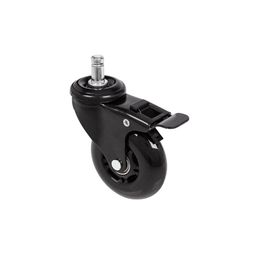 hjh OFFICE Stuhlrollen 5x ROLO SKATE S 11mm/75mm 100 % Polyurethan