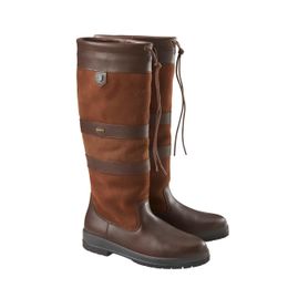 dubarry of Ireland dubarry Wasserdichte Lederstiefel, 44 - Walnuss-Braun, unisex, aus Leder