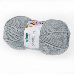 gr&uuml;ndl Shetland von Gr&uuml;ndl, Grau, aus Polyacryl