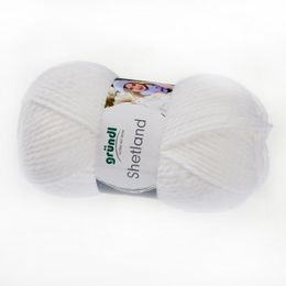 gr&uuml;ndl Shetland von Gr&uuml;ndl, Wollwei&szlig;, aus Polyacryl