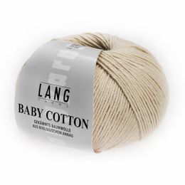 Baby Cotton von Lang Yarns, Sand, aus Baumwolle