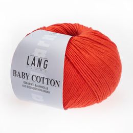 Baby Cotton von Lang Yarns, Hellrot, aus Baumwolle