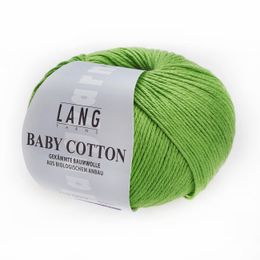 Baby Cotton von Lang Yarns, Hellgr&uuml;n, aus Baumwolle