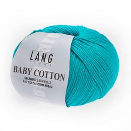 Baby Cotton von Lang Yarns, T&uuml;rkis, aus Baumwolle