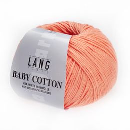 Baby Cotton von Lang Yarns, Apricot, aus Baumwolle