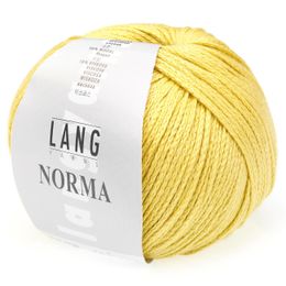 Norma von Lang Yarns, Gelb, aus Baumwolle