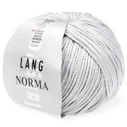 Norma von Lang Yarns, Hellgrau, aus Baumwolle