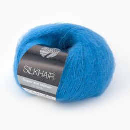 Silkhair von Lana Grossa, Kornblume, aus Mohair