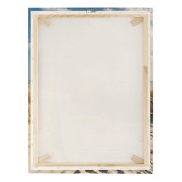 Bilderwelten Leinwandbild auf Canvas Natural Ostsee Strand
