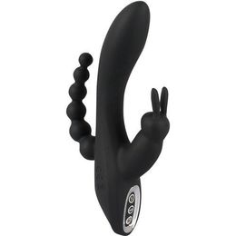 Sweet Smile Rabbitvibrator „Triple G-Spot Vibrator“ mit Anus-Stimulator