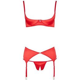 Cottelli Lingerie 3-teiliges Hebeset ouvert