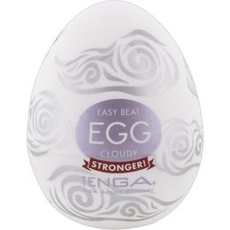 Tenga Masturbator „Egg Cloudy“ mit intensiver Wellen-Stimulationsstruktur