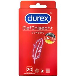 Durex Kondome „Gefühlsecht Classic“, transparent