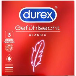 Durex Kondome „Gefühlsecht Classic“, transparent