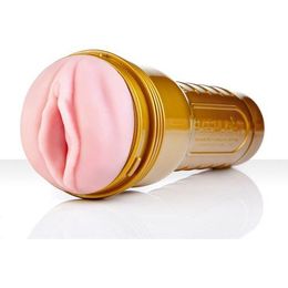 Fleshlight Masturbator "Pink Lady STU", innen mit Stimulationsstruktur